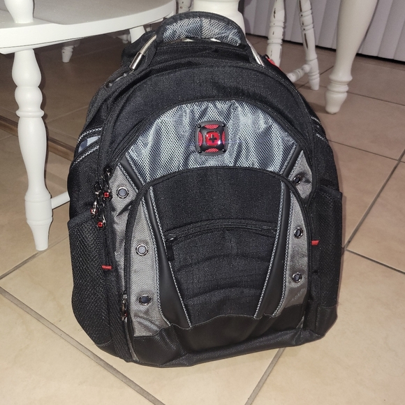 SwissGear | Bags | Laptop Backpack Swissgear Wegner Black Grey Swiss ...